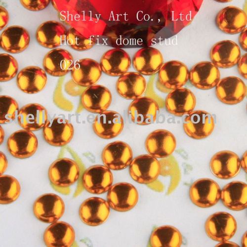 Half Round Dome Stud Hot Fix Dome, High Quality Half Round Dome Stud ...