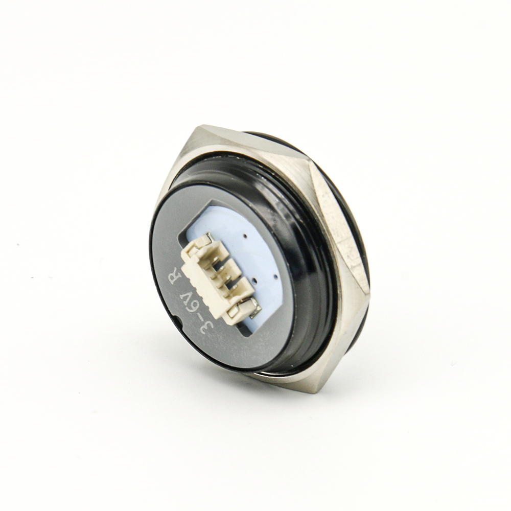 Wsfus 25mm Ultra Short Push Button Switches - 1no Momentary Switch With ...