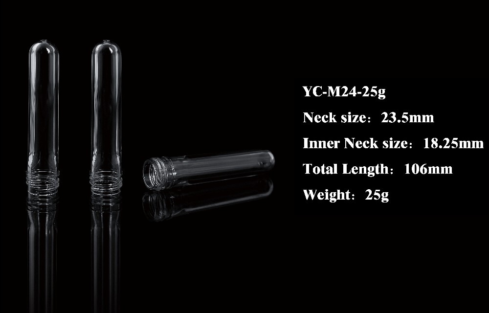 24 มม. 25g 24/410 Pet Preform คุณภาพสูง 24 มม. 25g 24/410 Pet Preform ...