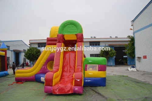 2017 Funny Sliping Inflatable Slide, Inflatable Jump Slides, High ...
