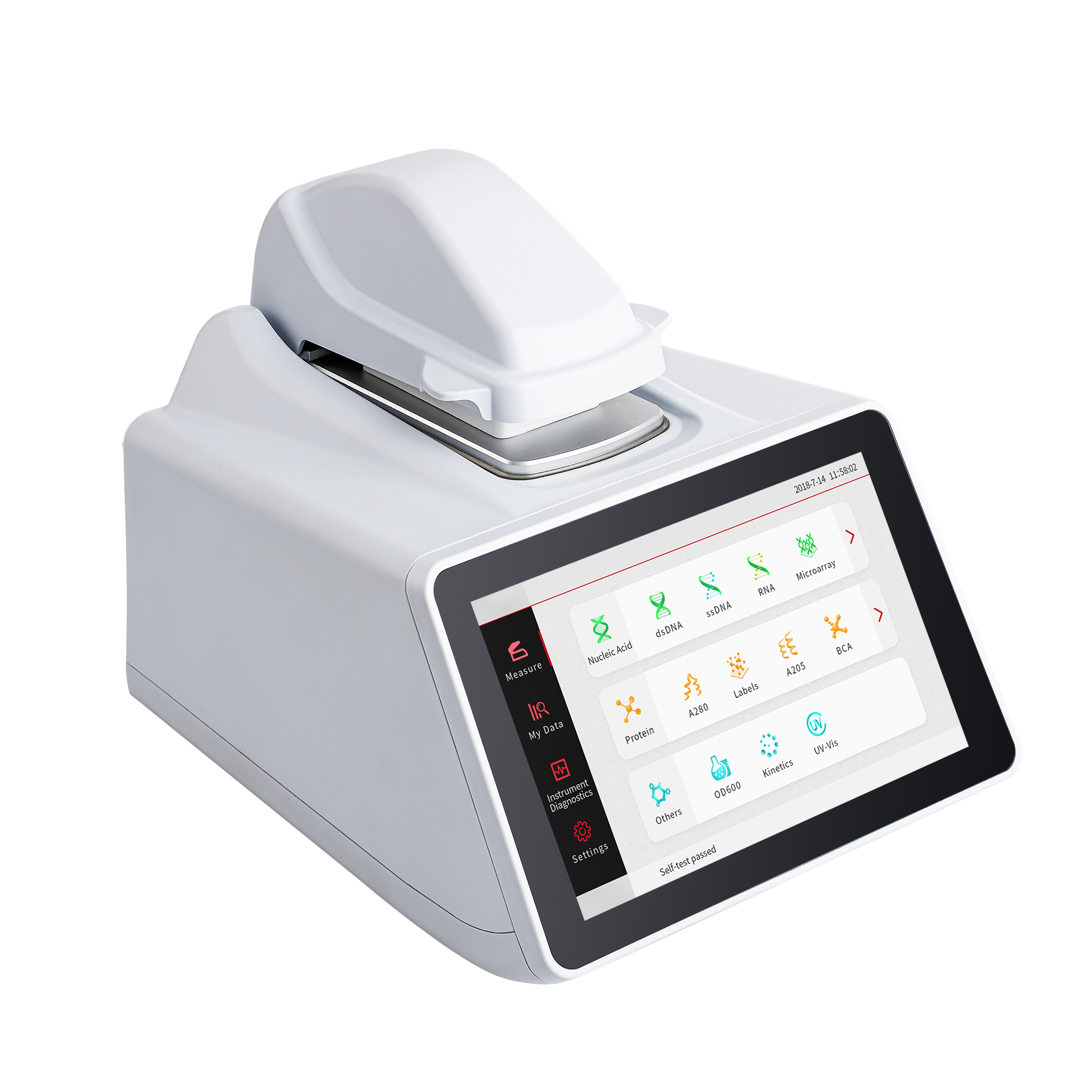 910nm Wavelength Uv/vis Micro-volume Spectrophotometer, High Quality ...