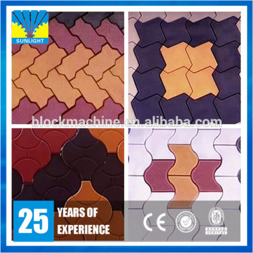 Automatic Smt Cement Pavement Block Pressing Machine Plant, High ...