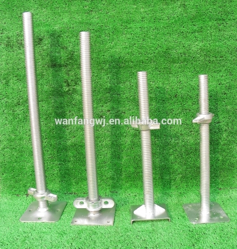 Galvanized Or Painted Screw Jack Base/ Hdg Jack Base/screw Jack Base ...