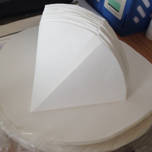 Folded Qualitative Filter Paper Cone Filter Paper, High Quality Folded ...
