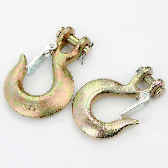 1/4" G70 Steel Clevis Winch Hook Recovery 4x4 4wd Off Road, Heavy Duty ...