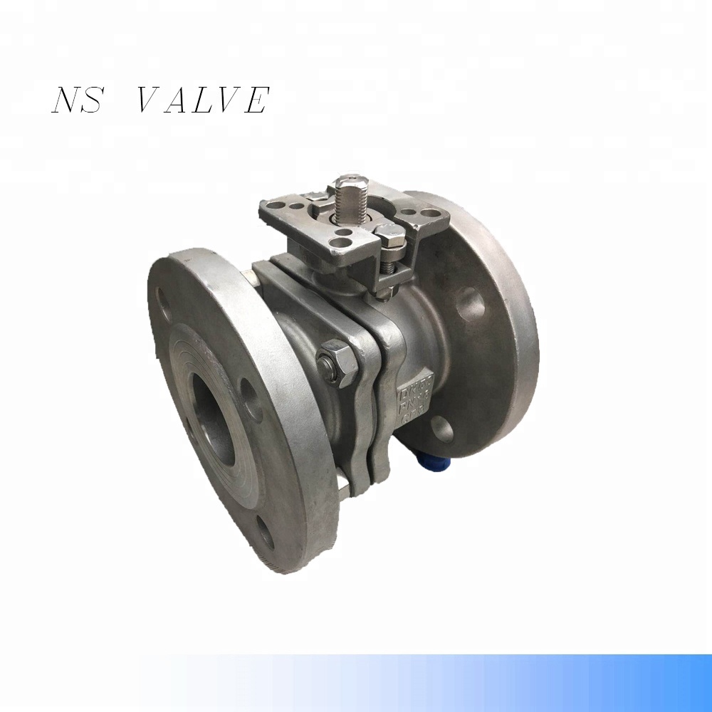 Stainless Steel Cf8 Asme B16.34 Class 150 2 1/2" Dn65 Flange Ball Valve ...
