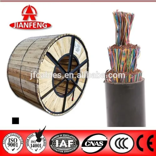 2016 Zhejiang Jianfeng Drum Packing Copper Telephone Cable 100 Pair 200 ...