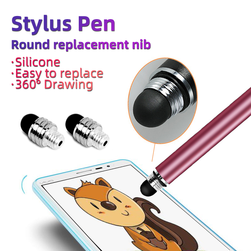 Ankndo Stylus Pen Replacement Nib Universal Capacitive Touch Pen Tip ...