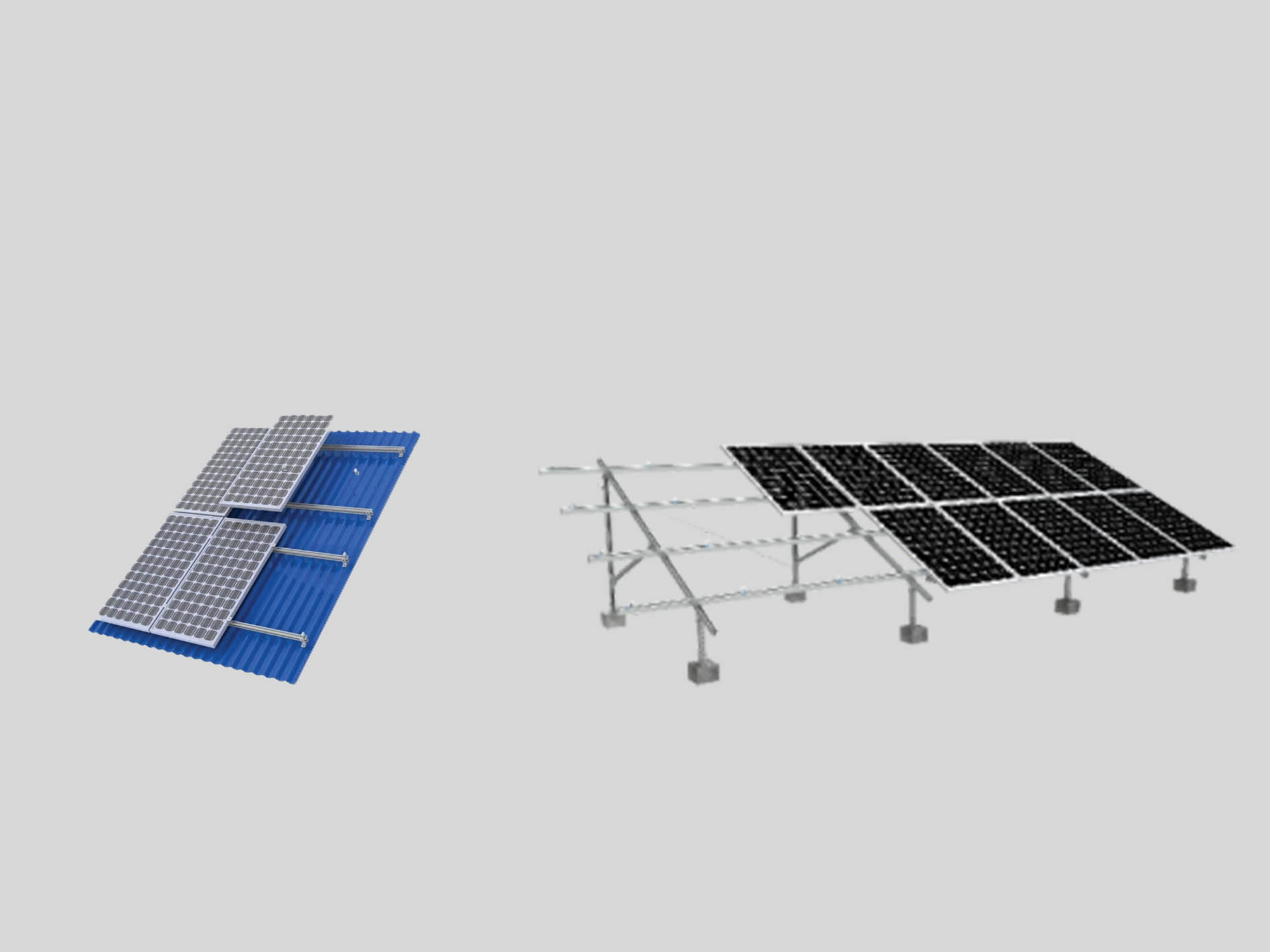 500kw To 100kw Solar On-grid System Kits And Panels, High Quality 500kw ...