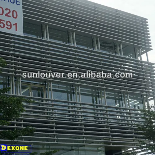 Aluminum Exterior Fire Rated Sun Louver, High Quality Aluminum Exterior ...
