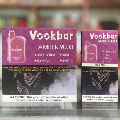 Vookbar Amber 9000 Puffs Disposable Kit Wholesale Polan, High Quality ...