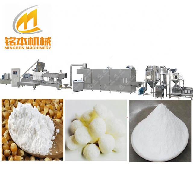 Modified Corn Starch Production Line Machine, High Quality Modified ...