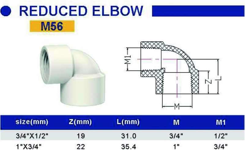 Upvc Reduced Elbow, High Quality Upvc Reduced Elbow on Bossgoo.com