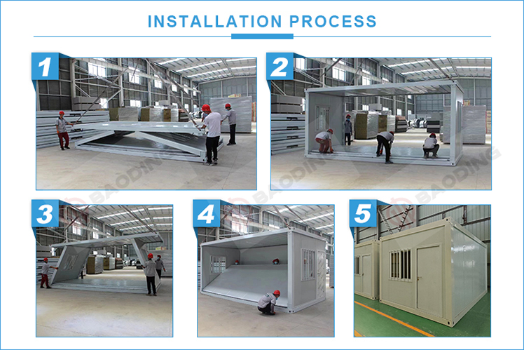 10ft Pod House & 20ft Shipping Container Office - Portable Cabin Studio ...