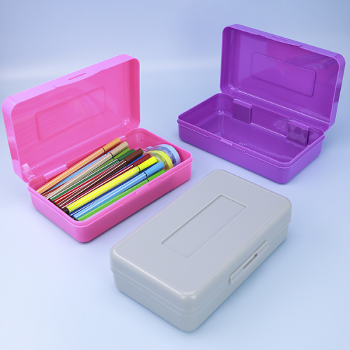 Expandable Plastic Pen Storage Box Boxes Packaging With Stationery ...