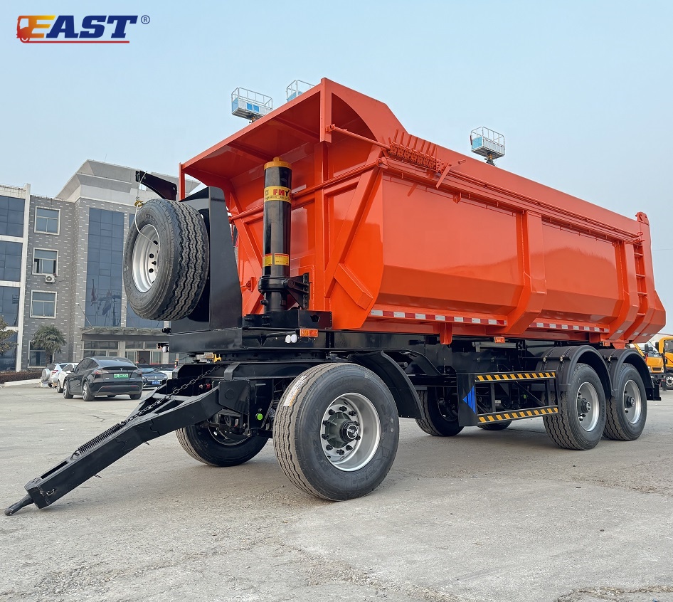 East 40 T Tractor Trailer Rear Dump Trailer, High Quality East 40 T ...