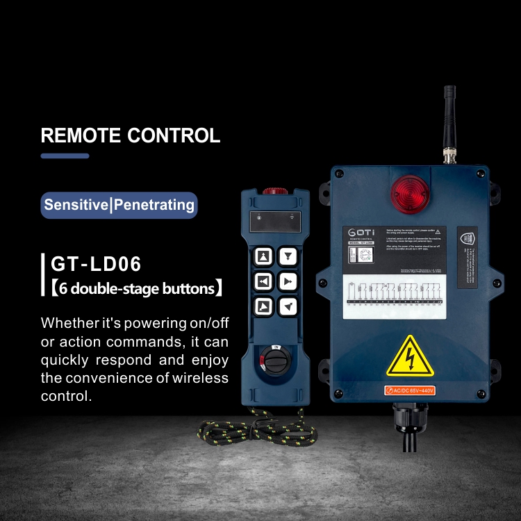 Gt-ld06 Industrial Radio Wireless Crane Hoist Remote Control, High ...