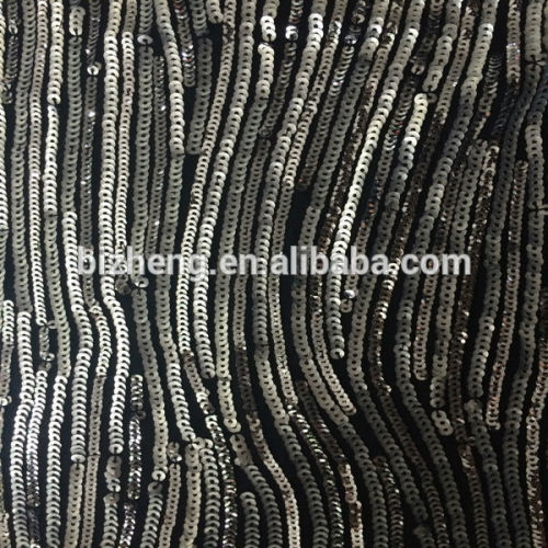 Different Size Of The Sequin Embroiderd On Lace Fabric, High Quality ...