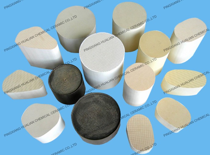 Honeycomb Ceramic High Flow Catalytic Converter Filter, High Quality ...