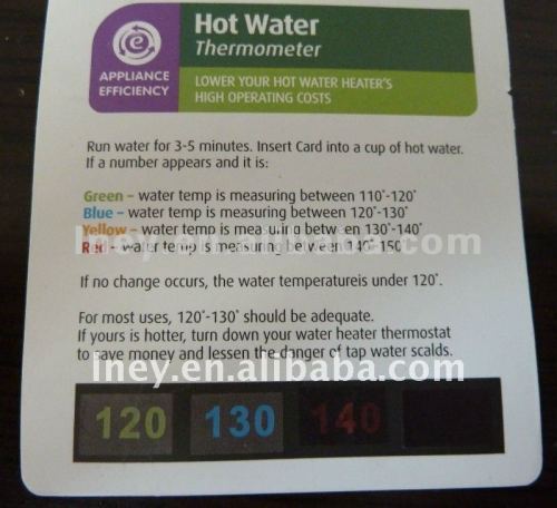 Reversible Temp Control Sticker, High Quality Reversible Temp Control ...