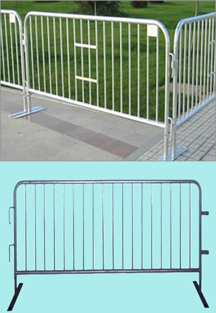 Road Safety Metal Crowd Control Barrier, High Quality Road Safety Metal ...