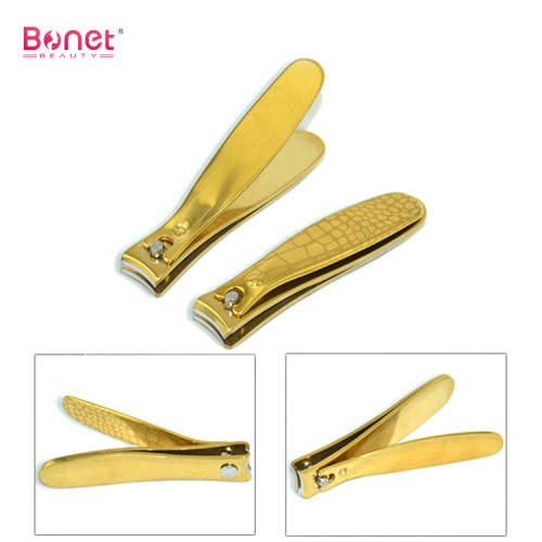 Curve Edge Titanium Coating Gold Color Toenail Clippers, High Quality ...