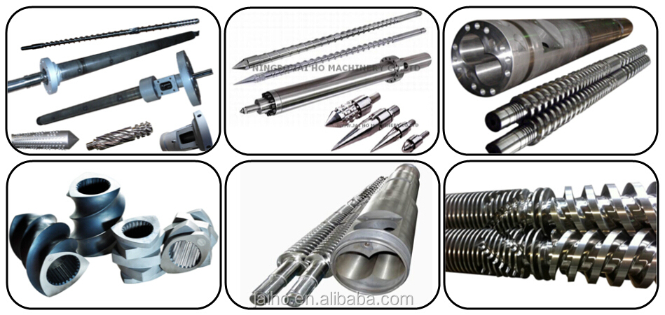 Extruder Barrel Feeding Zone/grooved Feed In Screw And Barrel/extruder ...