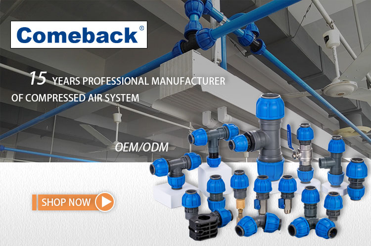 Dn40 Threaded Compression Fittings: Quick Connect Pneumatic Pipe Line ...