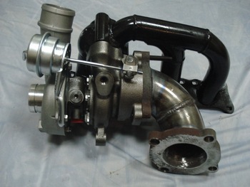 Complete K04 Turbo Kit Include K04 Turbocharger +k04 Turbo Manifold And ...