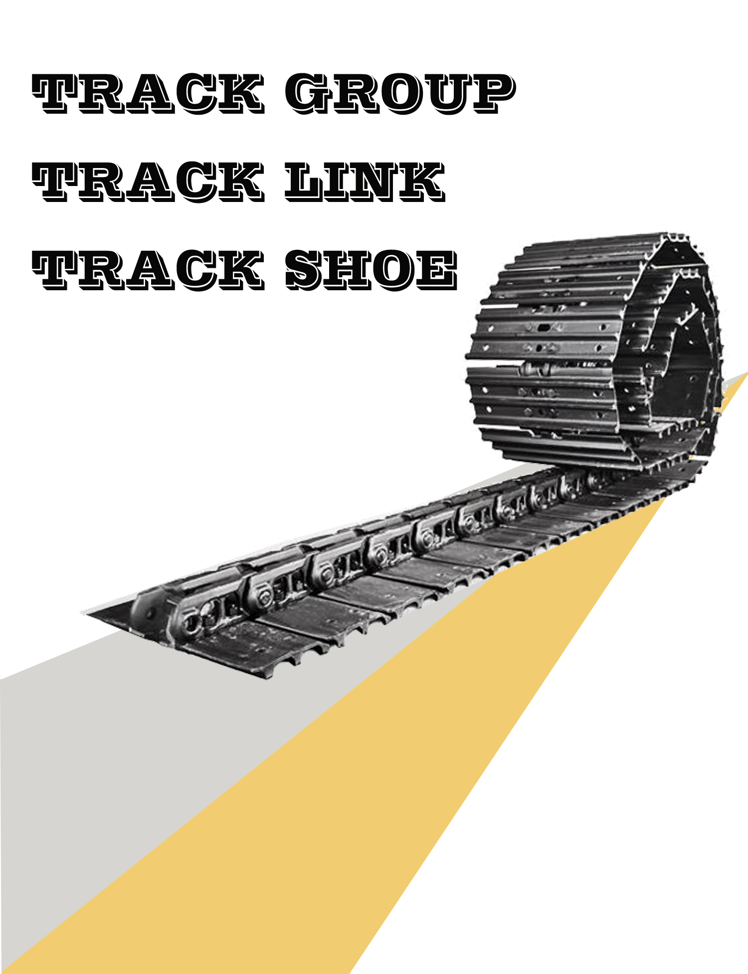 Cat D8r Heavy Duty Excavator Track Link Assembly, High Quality Cat D8r ...