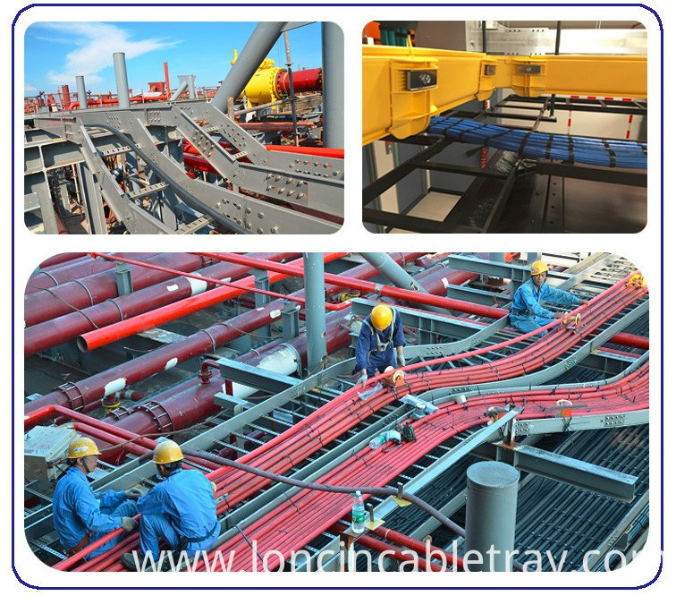 Steel Wire Mesh Ladder Type Cable Tray China Manufacturer