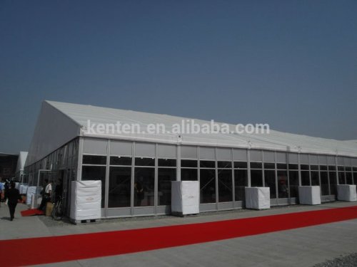 15m Aluminum Structure Glass Wall Tent, High Quality 15m Aluminum ...