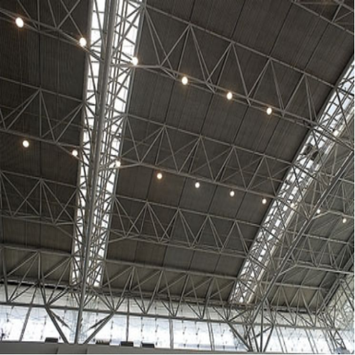 Infrastructure Steel Construction Steel Structure Roof, High Quality ...