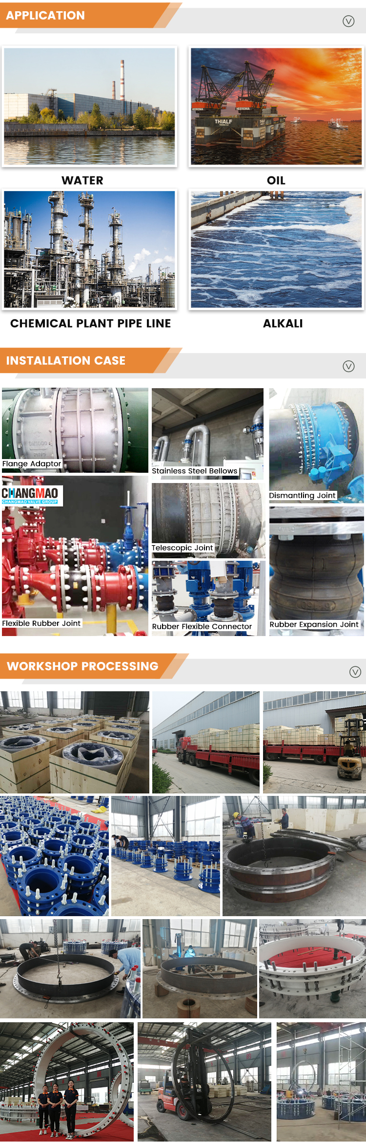 Changmao Valve Group: Pipe Fittings, Flanges, Adaptors & Couplings ...