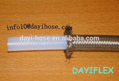 Ss 304 316 Wire Braided Ptfe Teflon Hose, High Quality Ss 304 316 Wire Braided Ptfe Teflon Hose ...