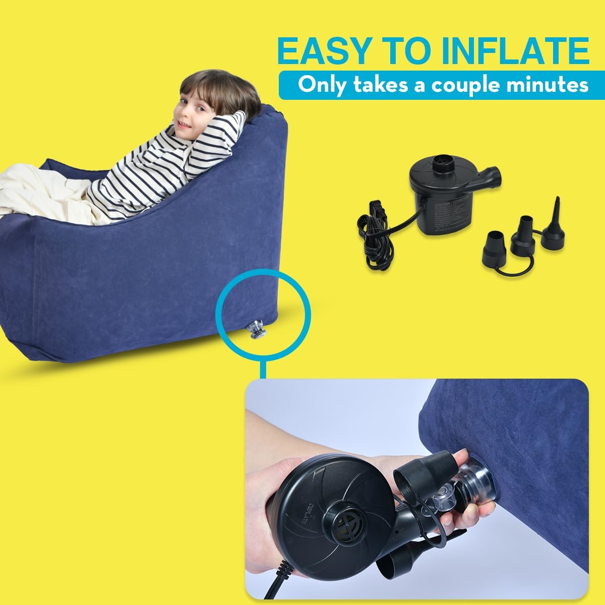 Autism-friendly Sensory Inflatable Chair: A Comfortable And Calming ...