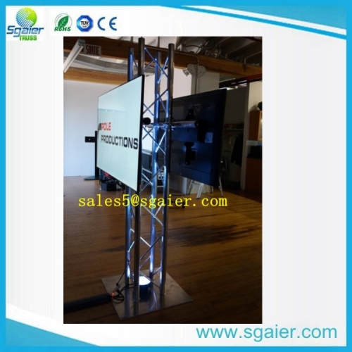 Aluminum Tv Truss Stand With Hanging Tv Bracket In Guangzhou, High ...