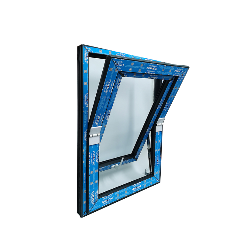 Pvc Upvc Horizontal Pivot Top Hung Window With Stainless Steel Handle ...