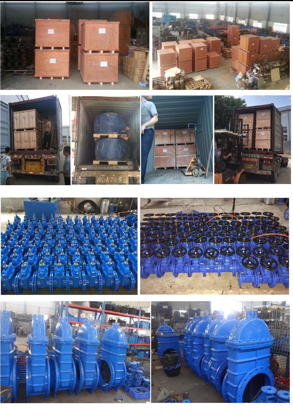 Ductile Iron Resilient Seated Gate Valve Dn500, High Quality Ductile ...