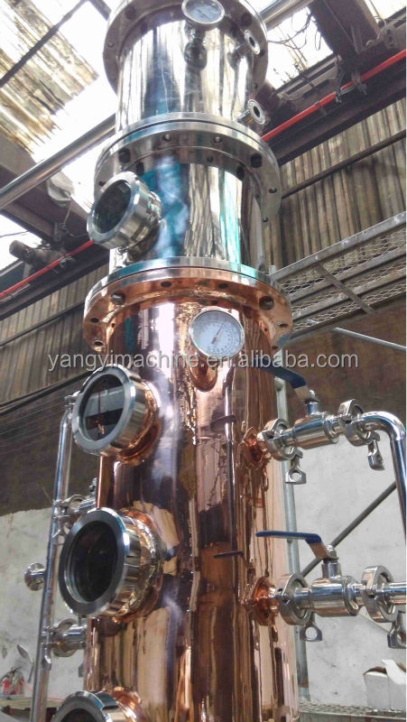 Copper Helmet Distillation Equipment For Vodka And Whisky Production ...
