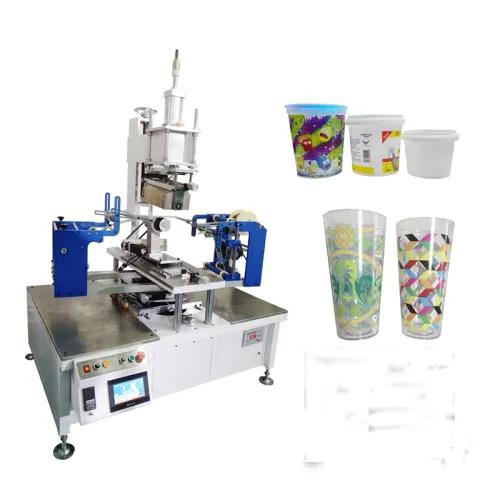 Conical Cup Label Heat Transfer Machine, High Quality Conical Cup Label ...