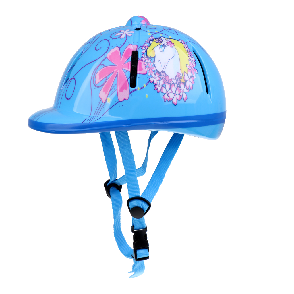 Children Kids Adjustable Horse Riding Hat/helmet Head Protective Gear ...