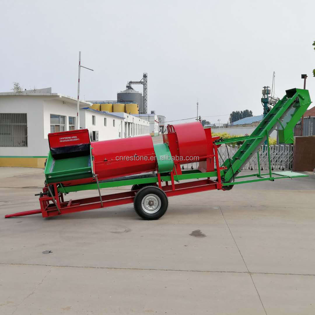 Tractor Mounted Groundnut Picker Machine | Peanut Picker Machine, High ...