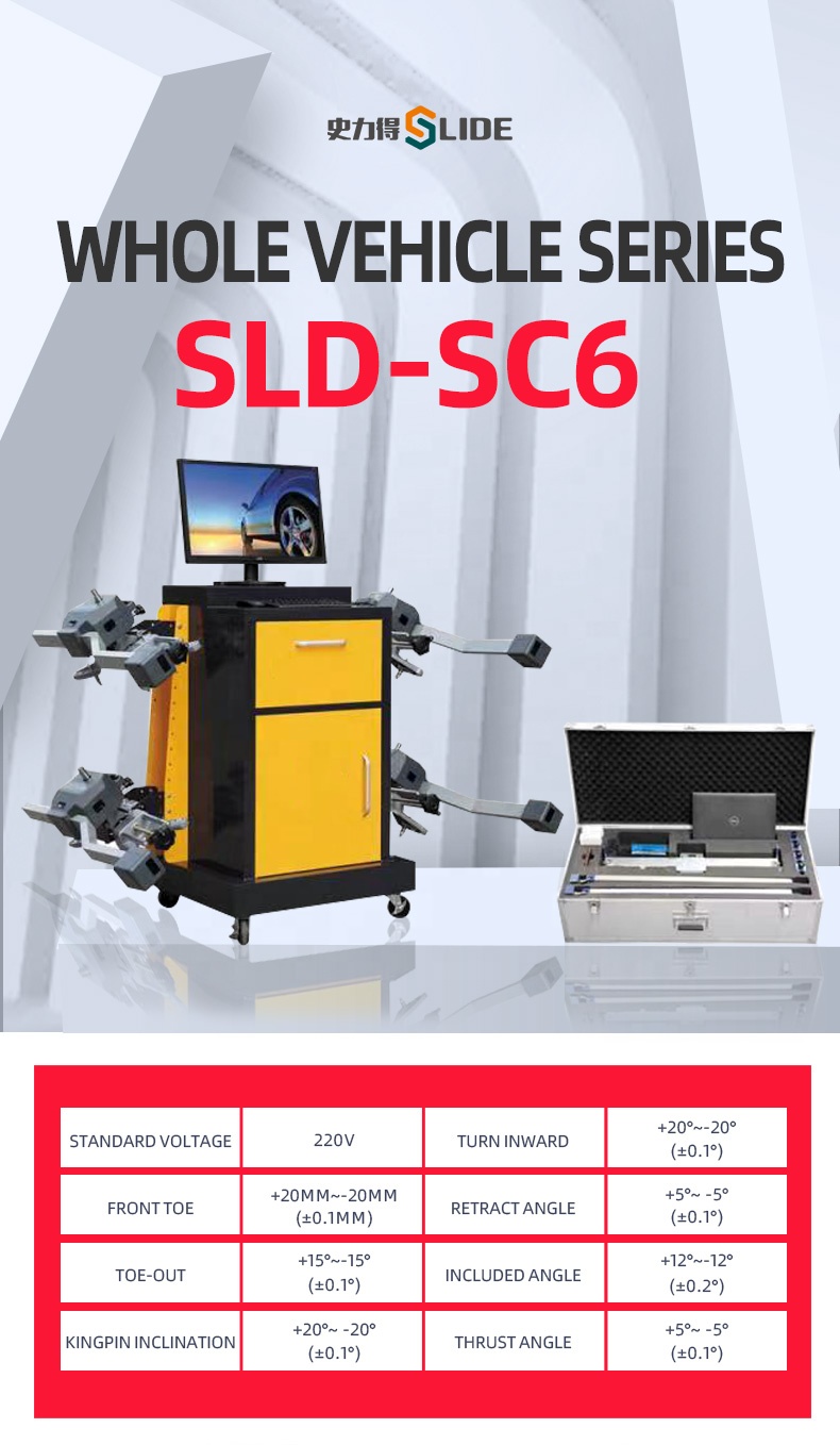 Sld Sell 3d Automatic Beam Wheel Aligner / New Design Laser Tracking ...