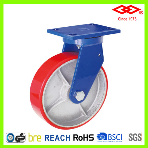 200mm Swivel Super Heavy Duty Pu Caster (p770-46f200x50), High Quality ...