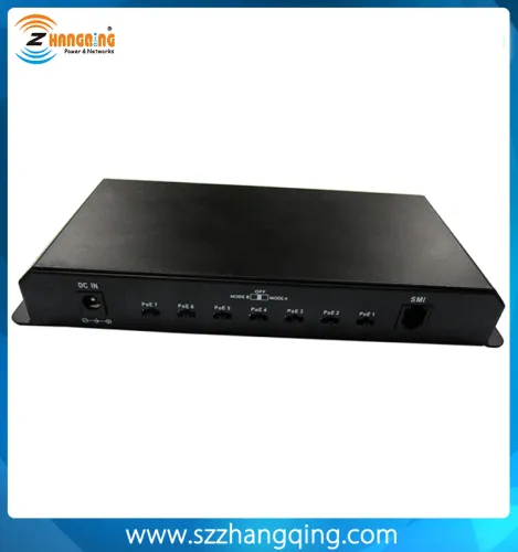 18-57v 8 Port Smart Switched Midspan Poe, High Quality 18-57v 8 Port ...