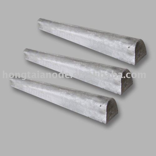 High Potential Cast Magnesium Anode, High Quality High Potential Cast ...