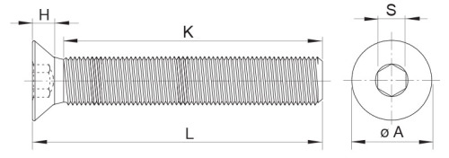 Din 912 Stainless M4 Socket Head Cap Screw, High Quality Din 912 ...