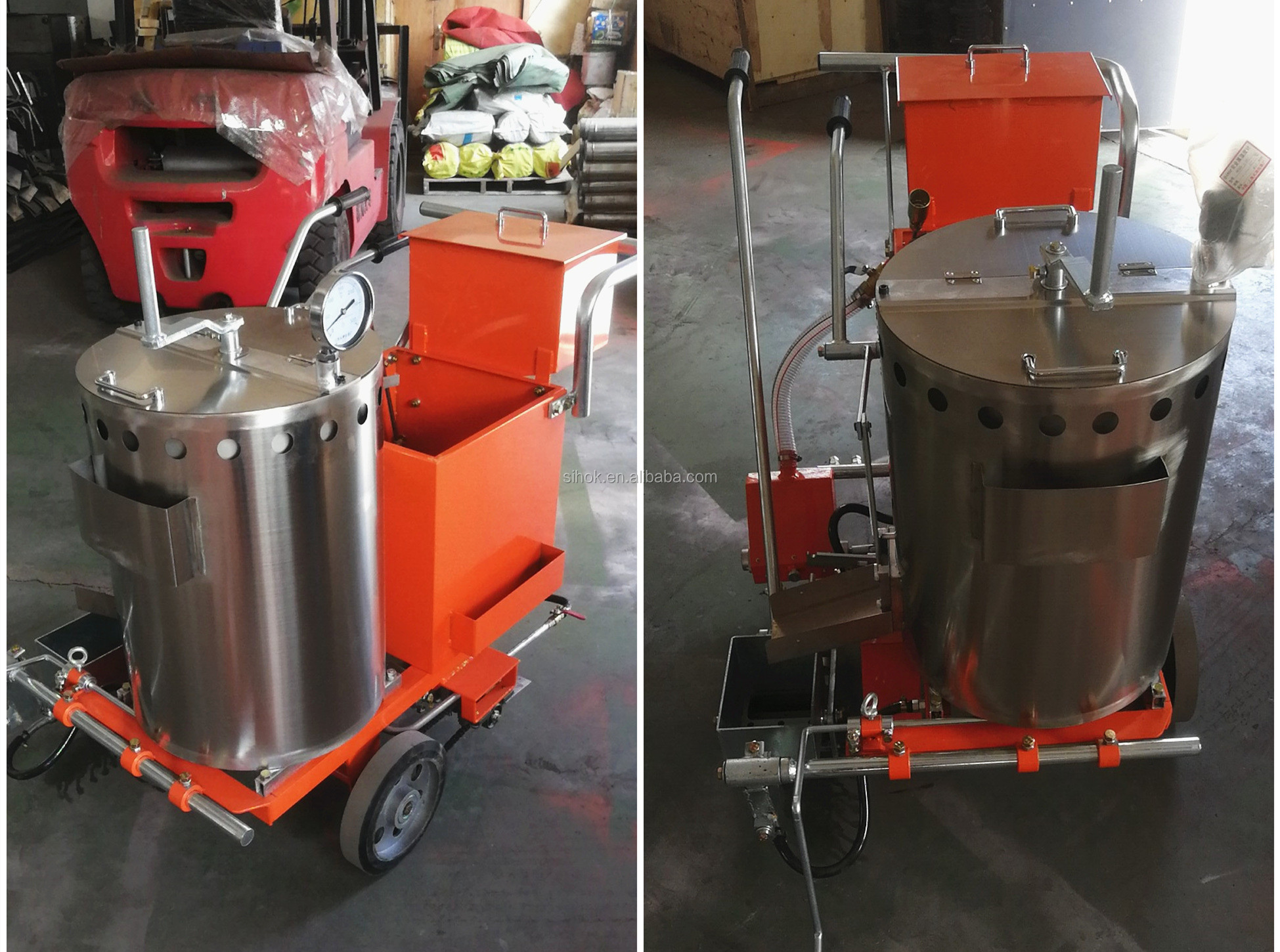 Srm-t36 Thermoplastic Road Line Marking Machine, High Quality Srm-t36 ...