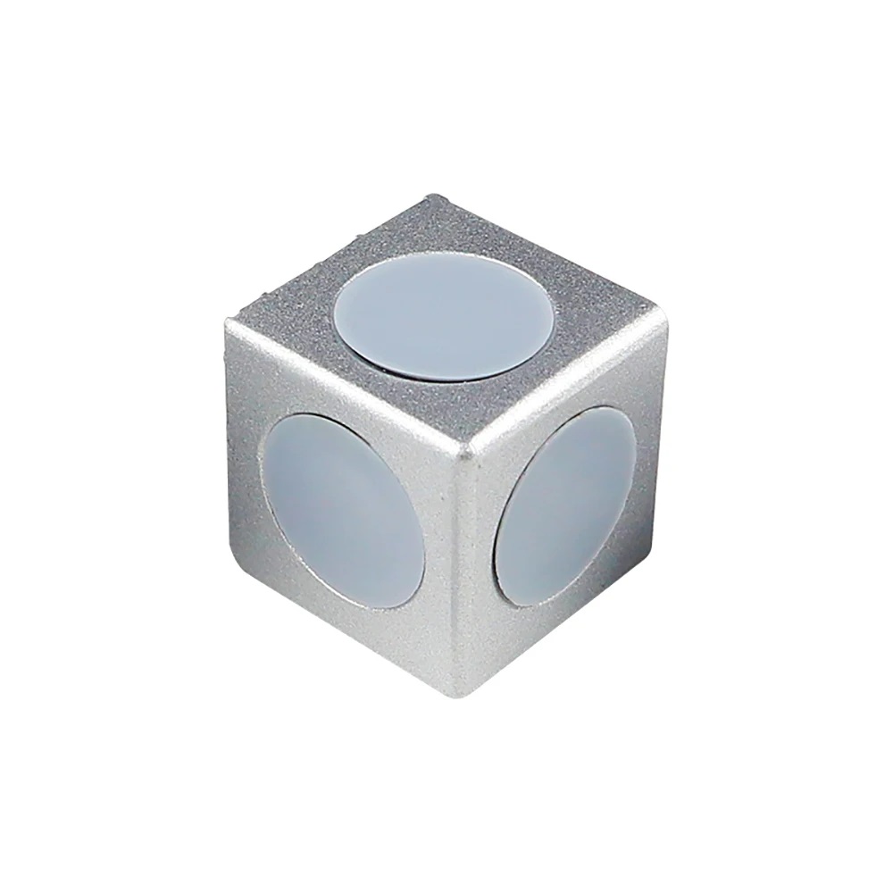 Aluminum Cube Corner Connectors For European Standard Profiles, High ...